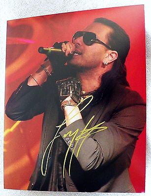 Pop Evil Lead Singer Leigh Kakaty Signed 8x10 Photo Auto | eBay