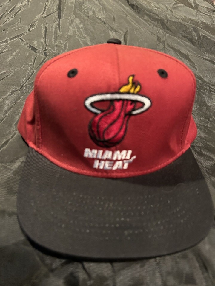 Miami Heat SNAPBACK hat by Adidas GREAT COLORS Red | eBay