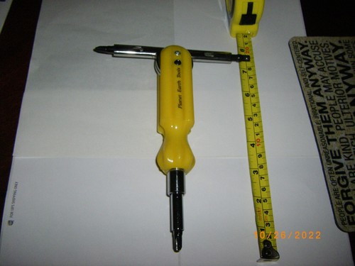 SABERTOOTH T HANDLE SCREWDRIVER DISCONTINUED MINT CONDITION EDC ...