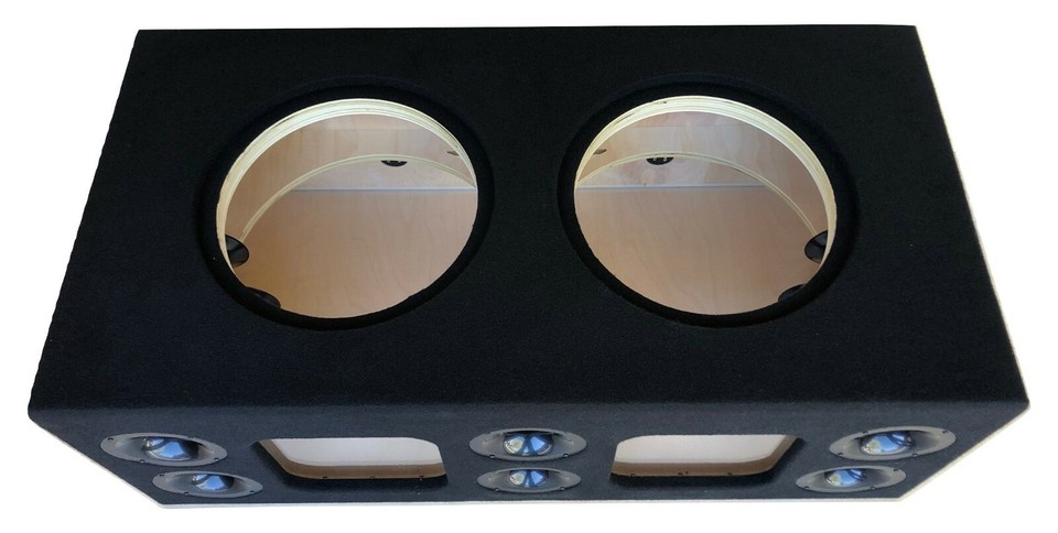 Custom Ported Sub Enclosure Box for 2 15" Sundown Audio X-15 X15 Subs ...