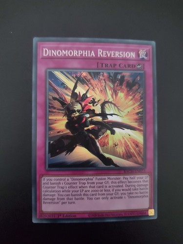 Yu-Gi-Oh! TCG Dinomorphia Reversion Battle of Chaos BACH-EN073 1st ...