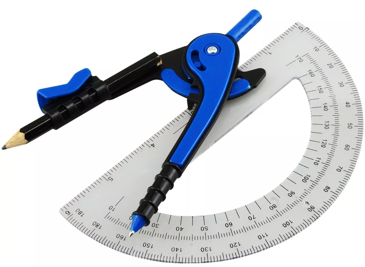 Protractor Compass Set Protractor Compass Set