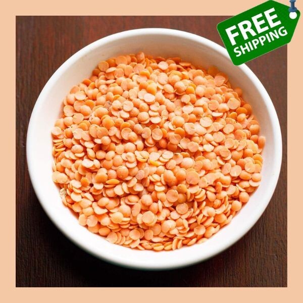 Masoor dal Red dhal Red Lentil 100% Natural Quality Pure Organic Ceylon ...