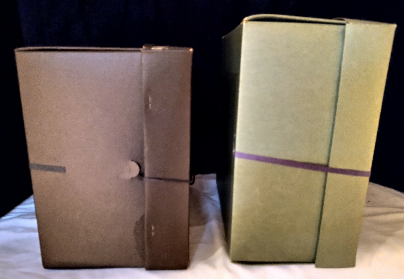 Vintage Donaldson's & Cook's Hat Boxes - Rare - Gem