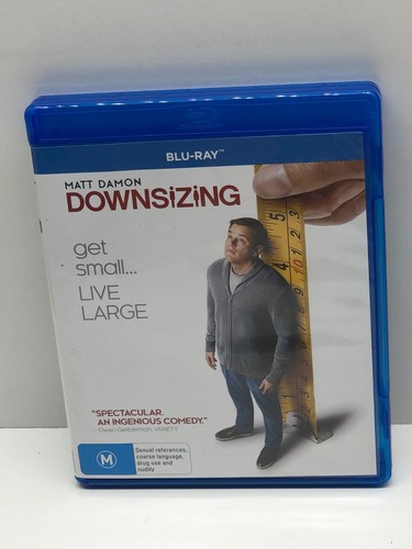 Downsizing (Blu-ray, 2017) Very Good Condition Region B 9317731139079 | eBay
