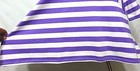 Links Women Plus 1x 2x 3x Purple White Striped Tunic Top Blouse Shirt ...