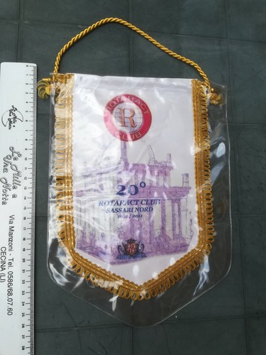 ROTARACT CLUB SASSARI NORD pennant pennant fanion pennant | eBay