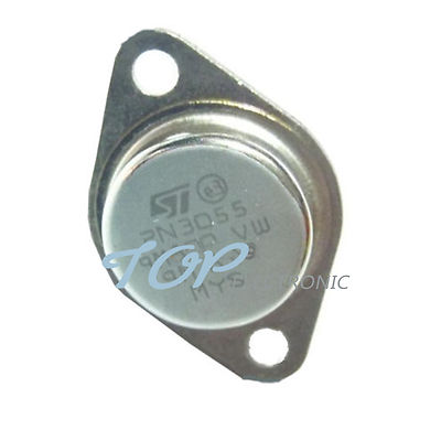 10PCS 2N3055 TO-3 NPN AF Amp Audio Power Transistor 15A/60V | eBay