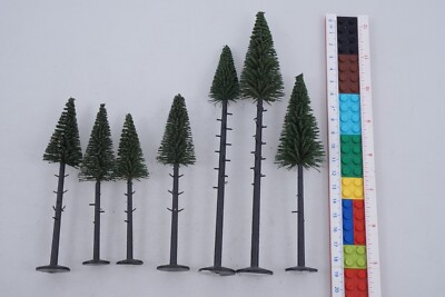 Noch Fir Trees High Trunk 110 - 200 mm (7pcs) Diorama Modeling | eBay