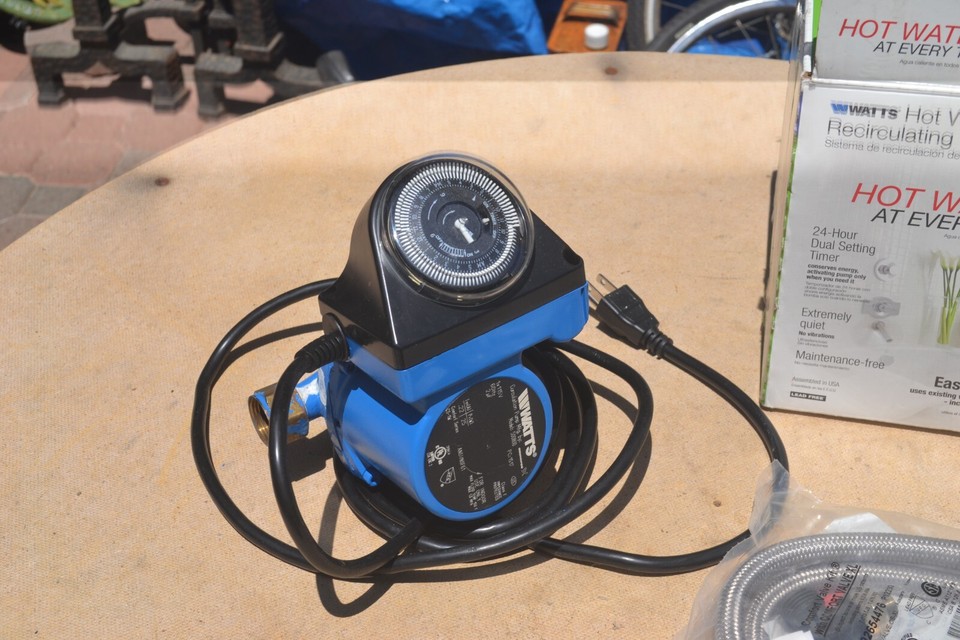 WATTS HOT WATER RECIRCULATING SYSTEM with Built-In Timer 98268253764 | eBay