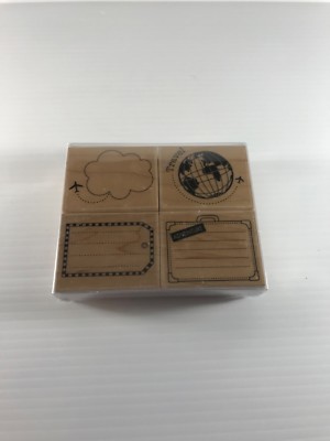 Travel stamps, scrapbook stamp, globe stamp, suitcase stamp, luggage ...