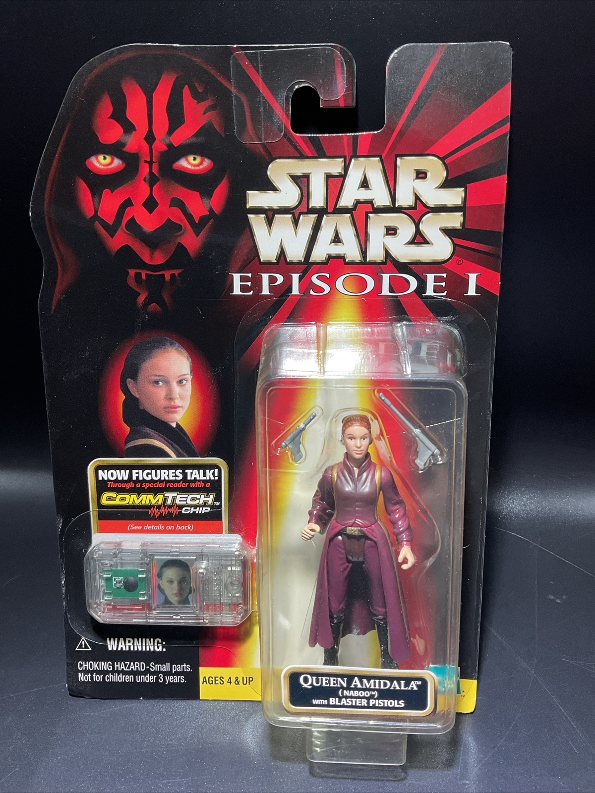 Hasbro Star Wars Episode 1 Naboo Queen Amidala Action Figure ...
