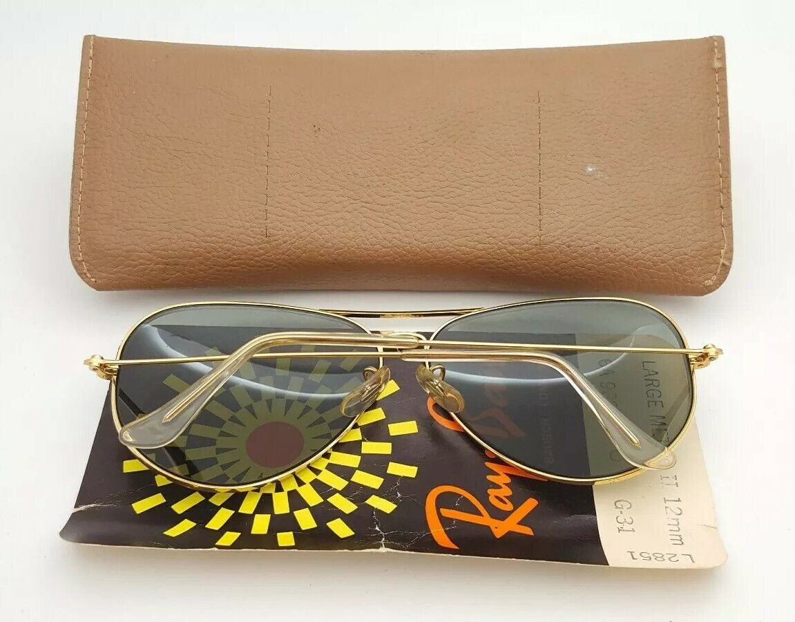 Vintage B&L Ray Ban Bausch & Lomb 62-12 Large Metal II G31 Vintage B&L Ray Ban Bausch & Lomb 62-12 Large Metal II G31