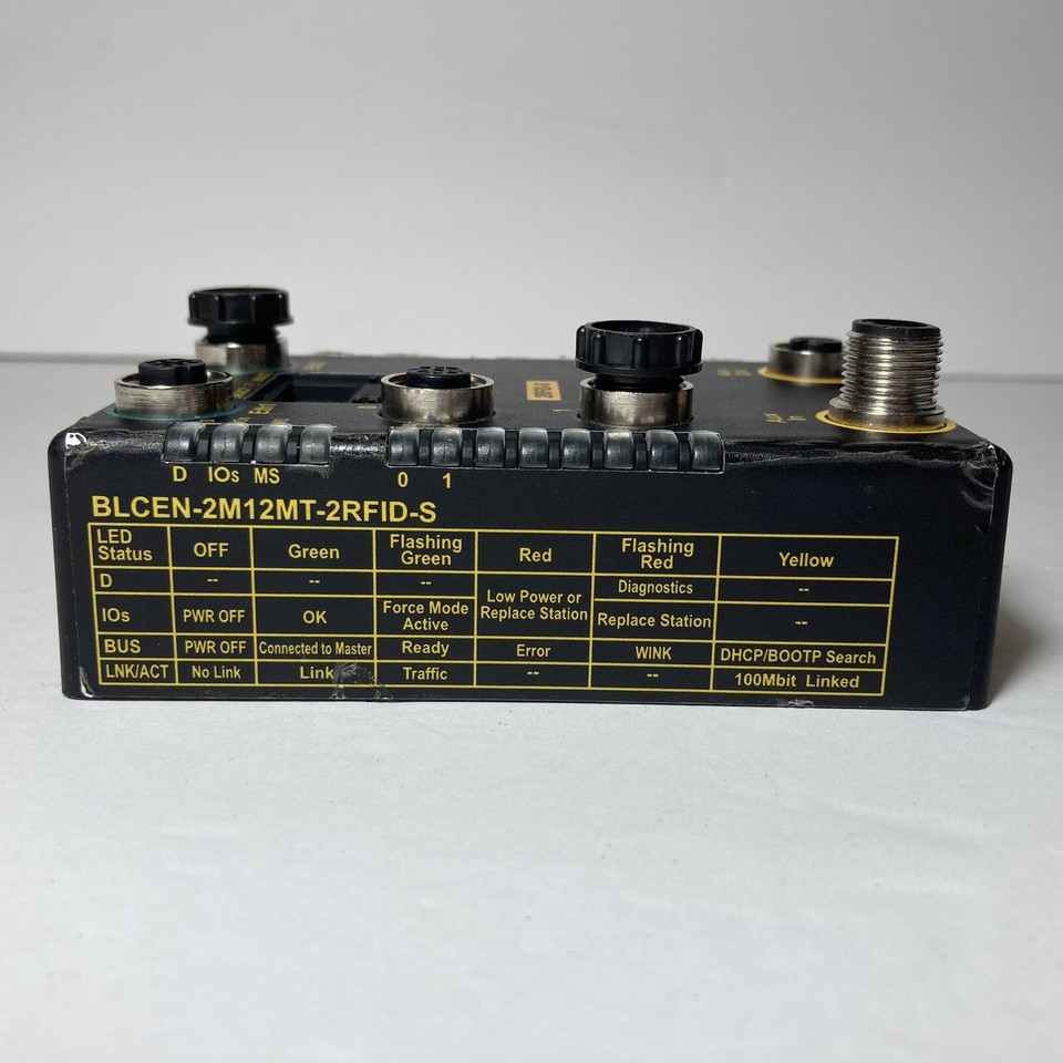 TURCK BLCEN-2M12MT-2RFID-S Interface Module BL Compact | eBay