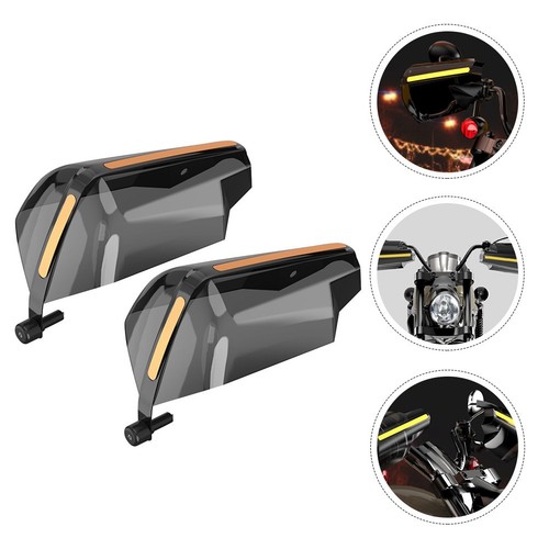 Motorcycle Grip Covers Motorbike Wind Deflector Handlebar Protection | eBay