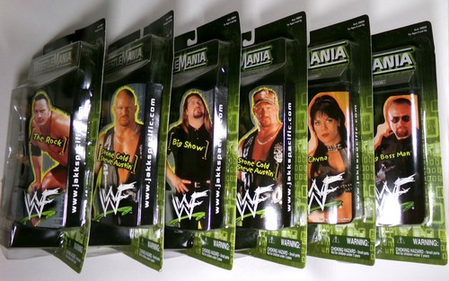 Lot of 6 WWF Wrestlemania 2000 Titantron Live figures (1999) | eBay
