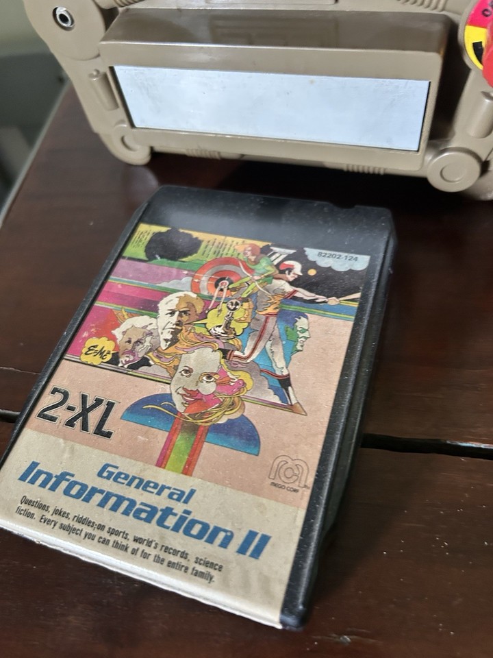 1978'S TYPE 2 MEGO TOY 2XL TALKING ROBOT 8 TRACK TAPE PLAYER TESTED ...