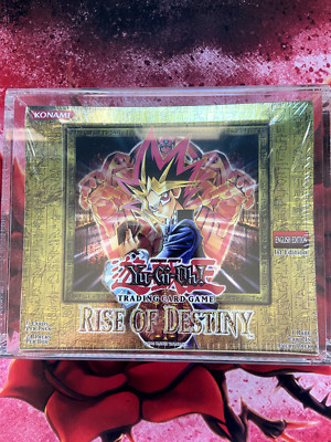 Yugioh Rise of Destiny Booster Box 1st Edition Factory Sealed w ...