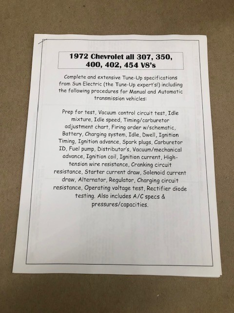 1972 Chevy 350 Firing Order The History Of SBC Cylinder Heads