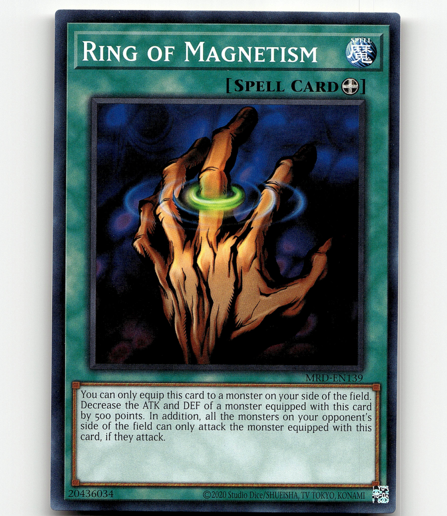 Yugioh - Ring of Magnetism - Metal Raiders 25th Anniv. | eBay
