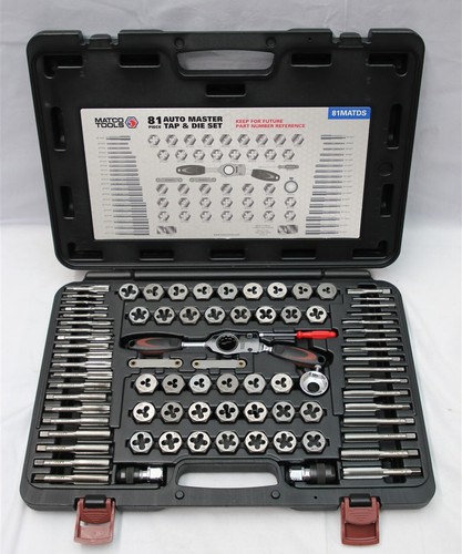 MATCO TOOLS 81 Piece Auto Master Tap and Die Set - 81MATDS | eBay