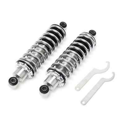 RPC SUPER SUNNY CHROME UNIVERSAL COILOVER SHOCKS 250 LB 2910C HOT RAT ...