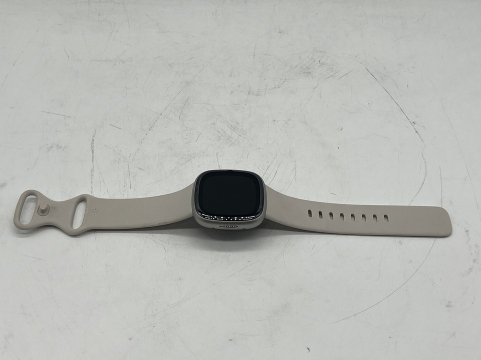 Fitbit Sense 2 FB521 Advanced Health Smartwatch White Gold Used | eBay