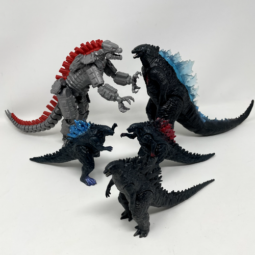 Godzilla Action Figure Lot Of 5 - Legendary TOHO Mega Mini 3" 7" 2020 ...