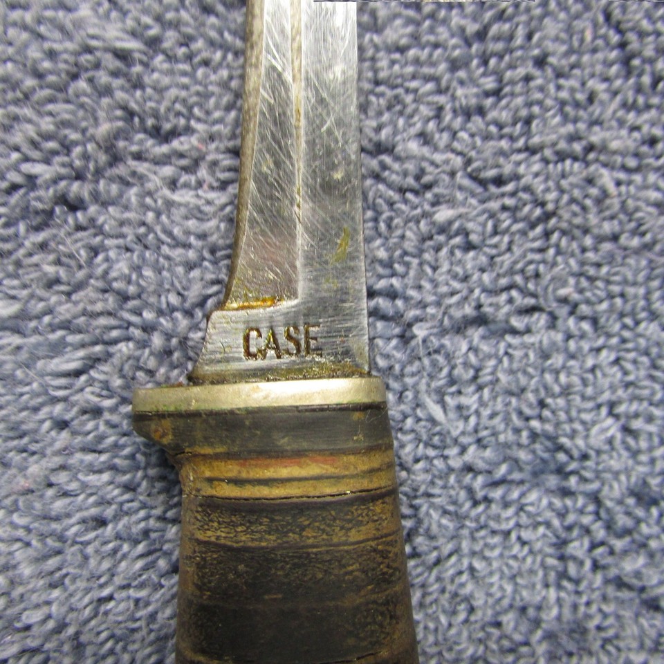 Case Fixed Blade 1940-64 Stamp W. Sheath | eBay