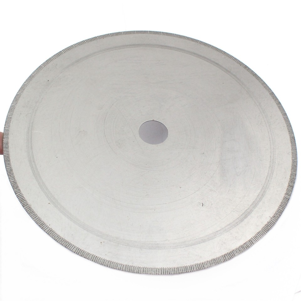 10" inch 250mm Notched Arbor 25.4mm Bushing 3/4" Diamond Lapidary Saws ...