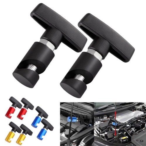 2PCS Car Hood Holder Strut Support Clamp Automotive Hood Lift Rod ...