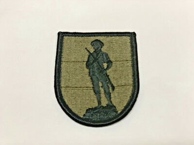 US ARMY 238TH REGIMENT NATIONAL GUARD SCHOOL SUBDUED PATCH OD GREEN ...