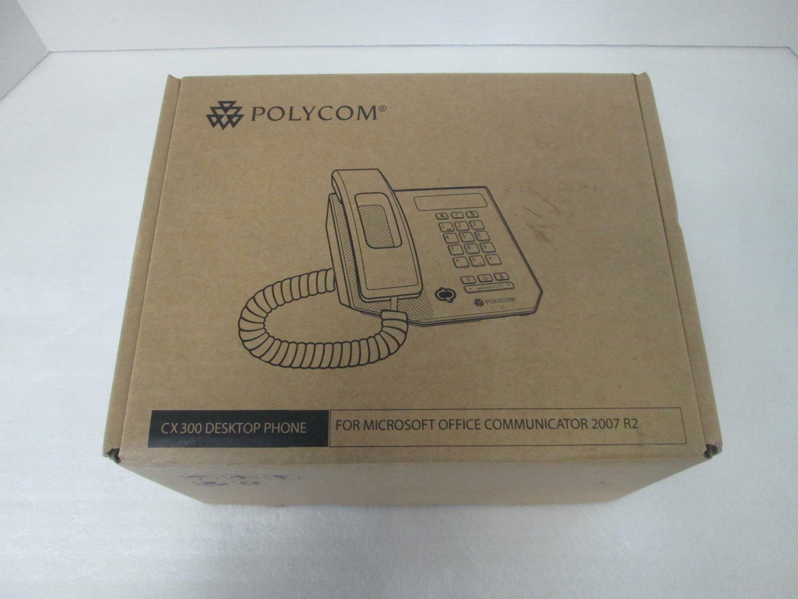 POLYCOM CX 300 DESKTOP PHONE 2200-32500-025 | eBay