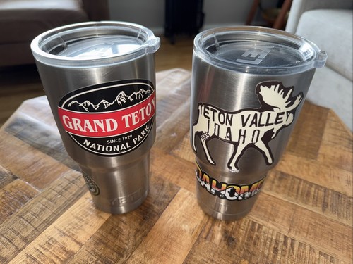 Yeti Rambler 32oz Tumbler Silver Stainless Steel w/ Standard Sip Lid ...