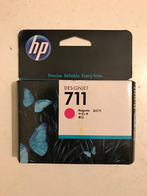 Genuine Original HP 711 CZ131A Magenta Printer Ink Cartridge 2026 - No ...