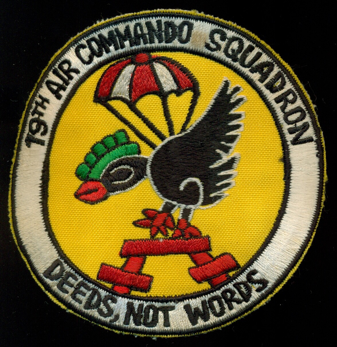 Original USAF 19th Air Commando Squadron Vietnam Patch N-29 | eBay
