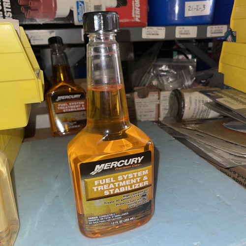 MERCURY MARINE OEM FUEL SYSTEM TREATMENT & STABILIZER;P/N 92-858072K01 ...