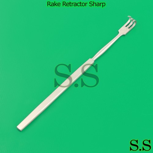 Rake Retractor Sharp Prong, Surgical Instruments | eBay