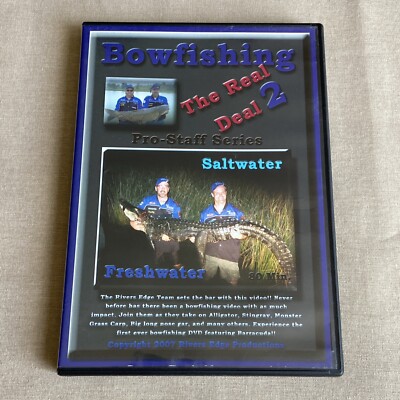 Bowfishing: Real Deal 2 (DVD 2007 Pro-Staff Series) Alligator Barracuda ...
