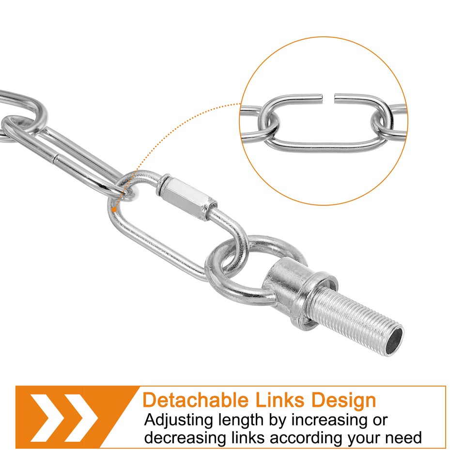 10 Feet 65 Lbs Lighting Chain for Hanging Lamp Chandelier Chain Light ...