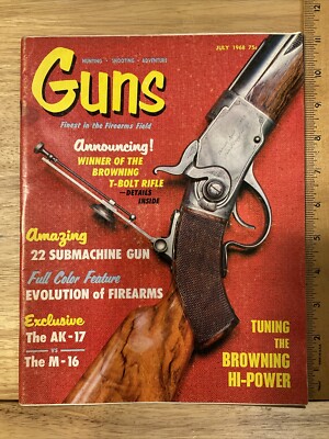 Vintage GUNS "Amazing 22 Submachine Gun" July 1968 | eBay