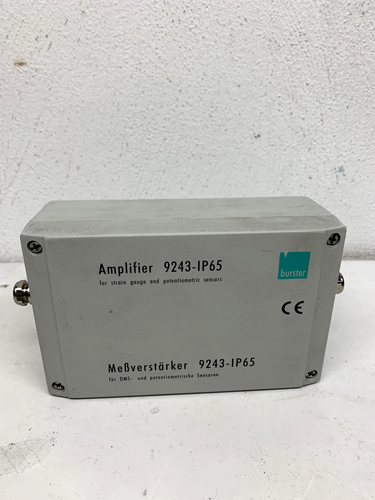Burster Amplifier 9243-IP65 Messverstaerker für DMS-und potentiometris ...