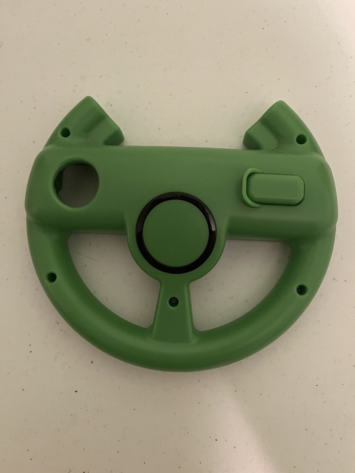 DreamWorks Madagascar Kartz Green Nintendo Wii Steering Racing Wheel | eBay