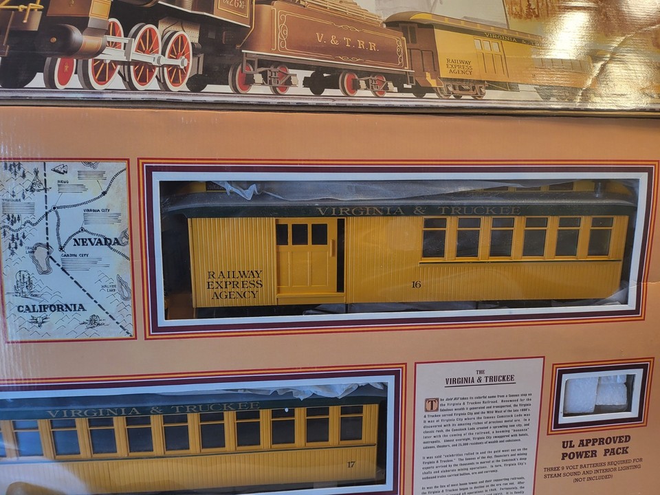 Bachmann Big Haulers G Scale Gold Hill Express Bachmann Trains "No ...