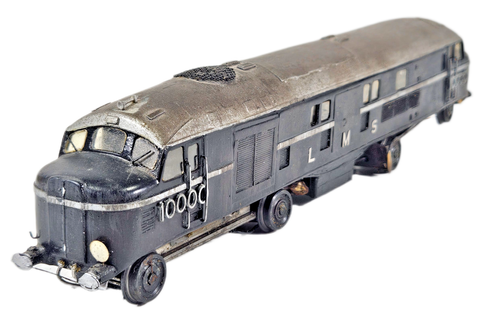 Kit Built LMS 10000 Diesel Locomotive OO Gauge Black Silver Runner Read ...