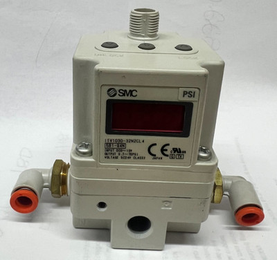 SMC ITV2050-31N3N4 Electro-Pneumatic Regulator, 0.7 to 130 PSI, Analog ...