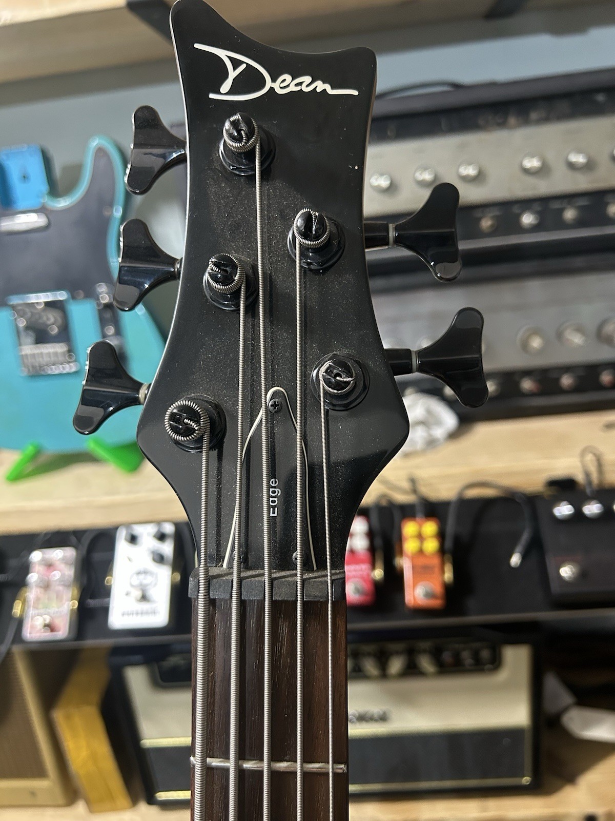 Dean Edge E5 Electric Bass Guitar Used with Soft Case | eBay