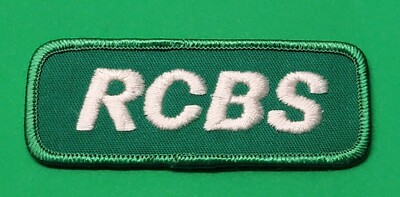 Vintage Patch RCBS Reloading Embroidered Logo Hat Shirt Bag 1.5x4.0" | eBay