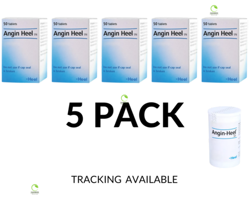 Angin-Heel S 50 Tablets Homeopathic Solution 5 PACK 8713091028090| eBay