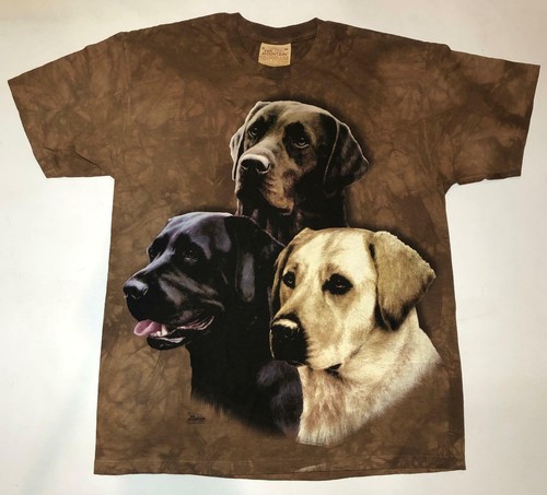 Labrador Retriever Mountain Dog Three Labs Puppy Cute Brown Cotton ...